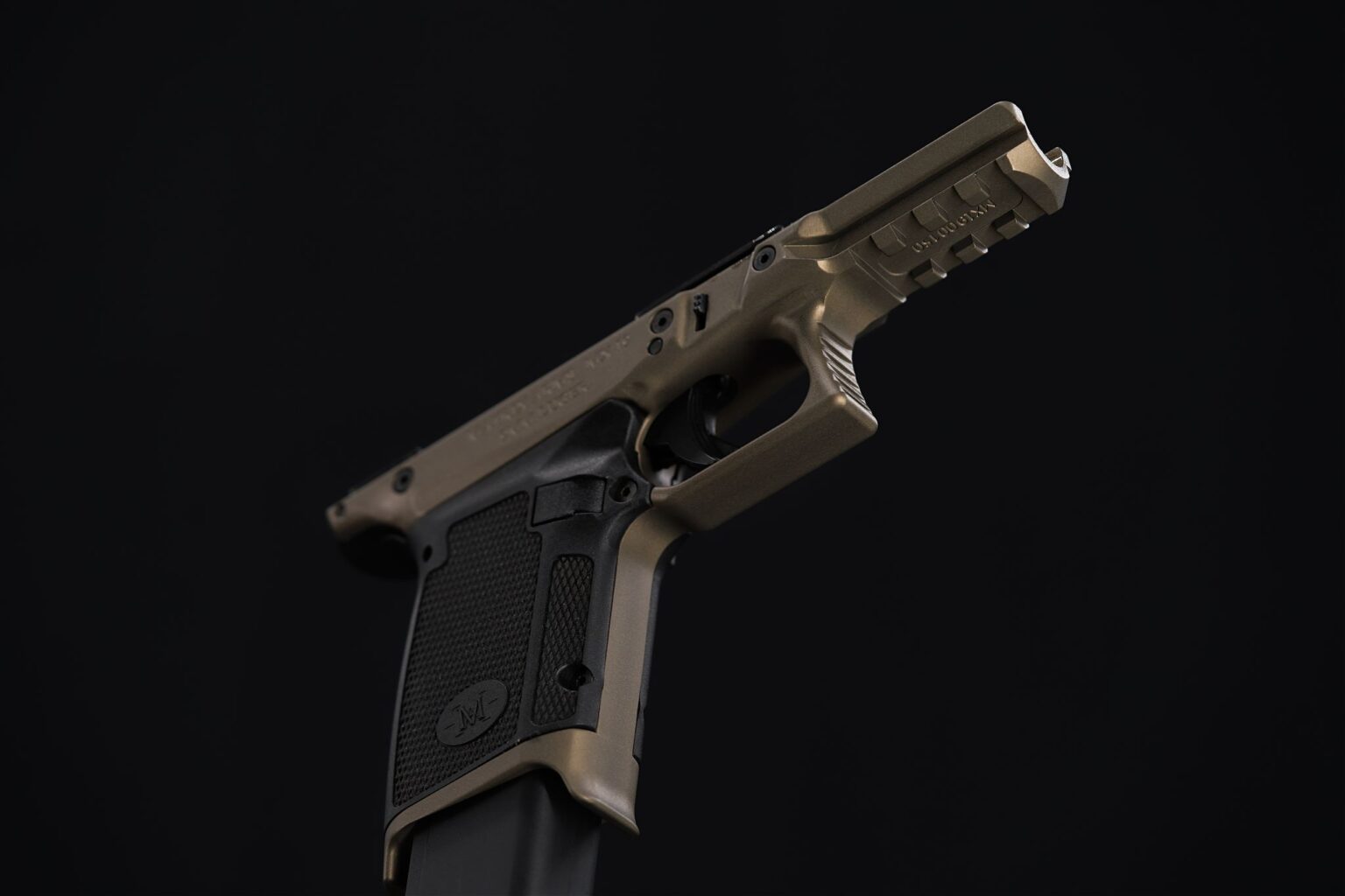 MX19 complete aluminum frame w/ Heavy 6lb carry trigger Aluminum Glock ...