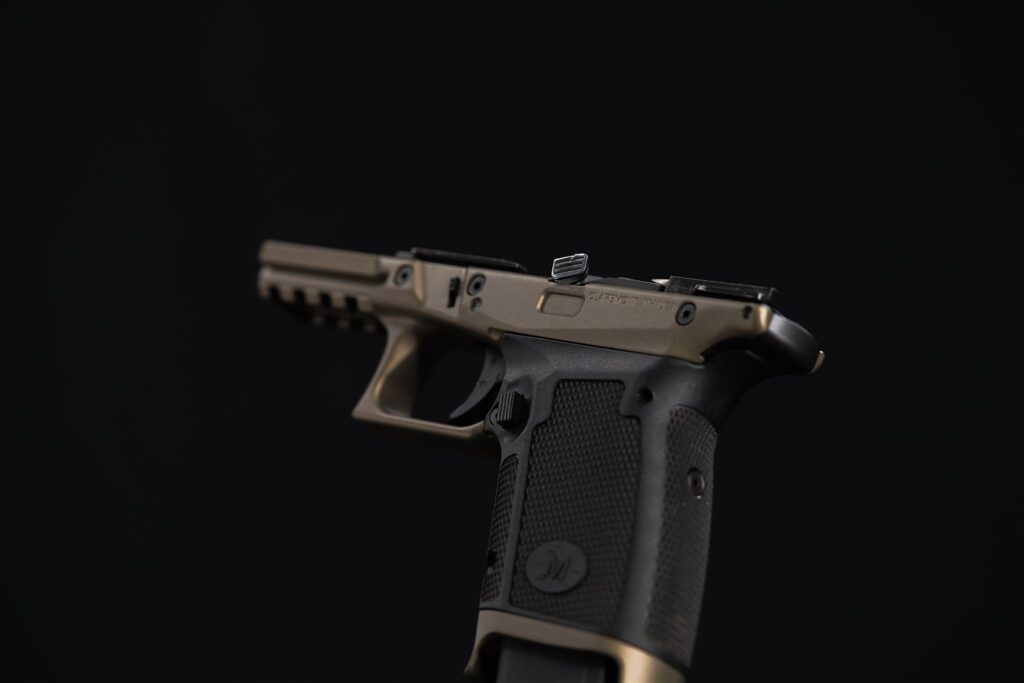 MX19 complete aluminum frame w/ Heavy 6lb carry trigger Aluminum Glock ...