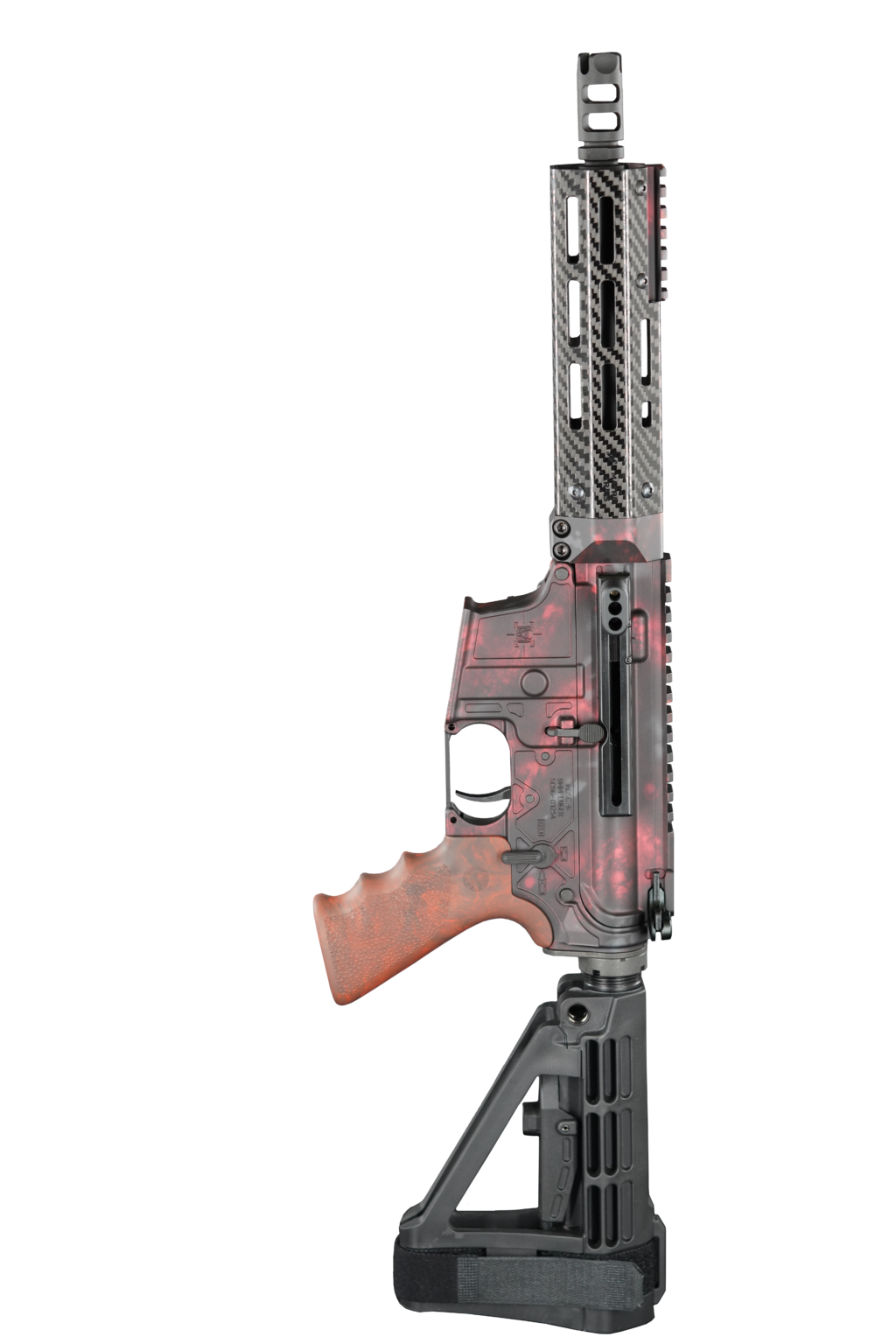 "Red Smoke Edition" MA9/AR9 Carbon Elite Pistol Dual-Charging GLOCK ...