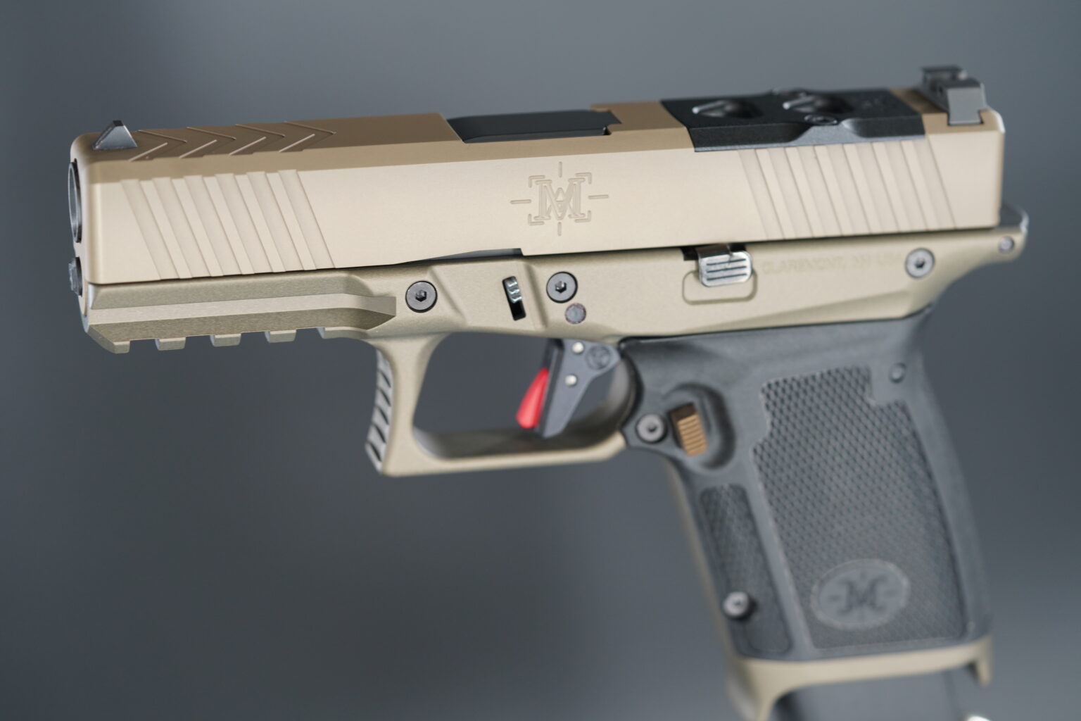 MX19 Elite handgun w/ 3lb competition trigger (Midnight Purple Frame ...