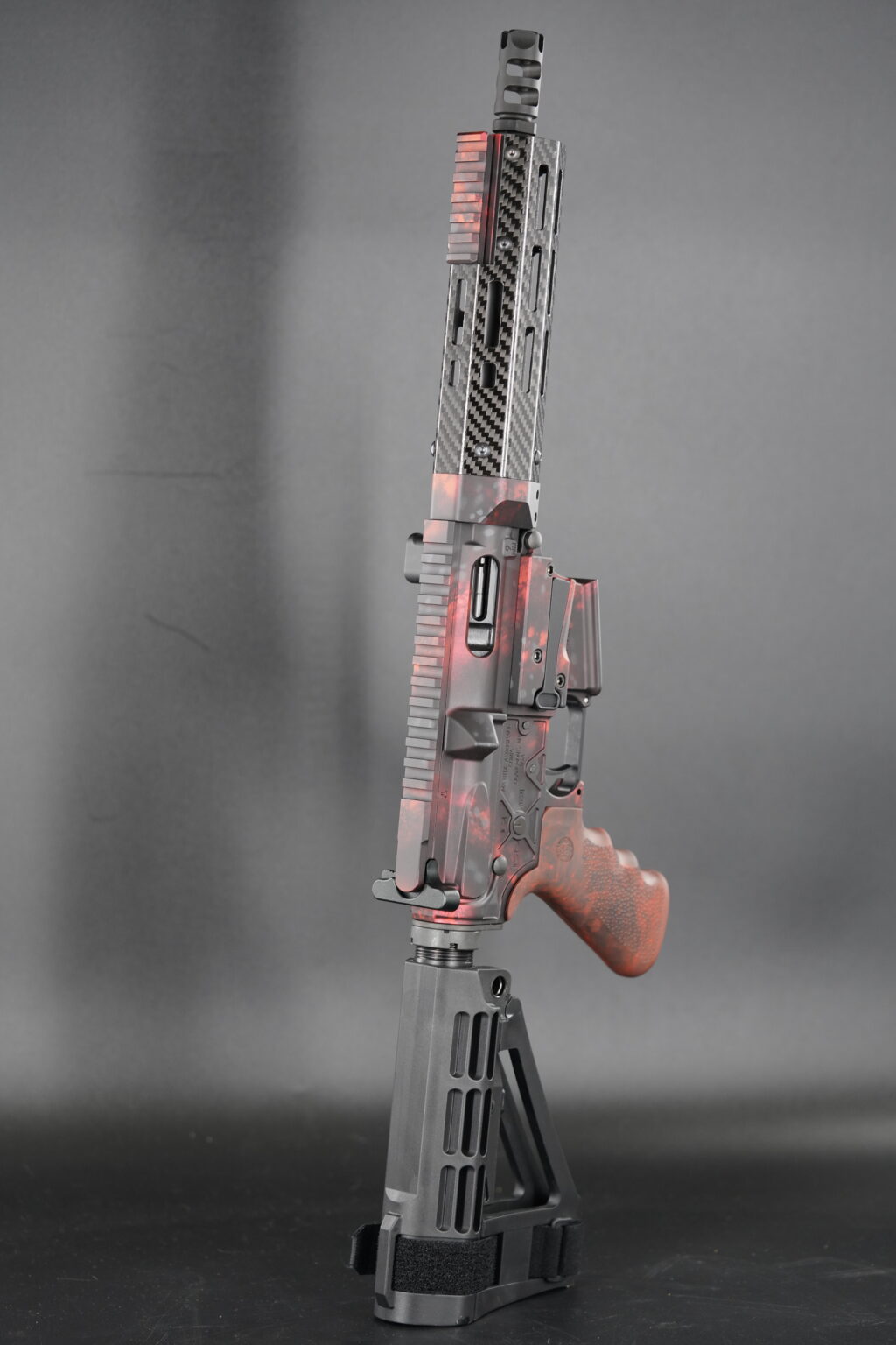 "Red Smoke Edition" MA9/AR9 Carbon Elite Pistol Dual-Charging GLOCK ...