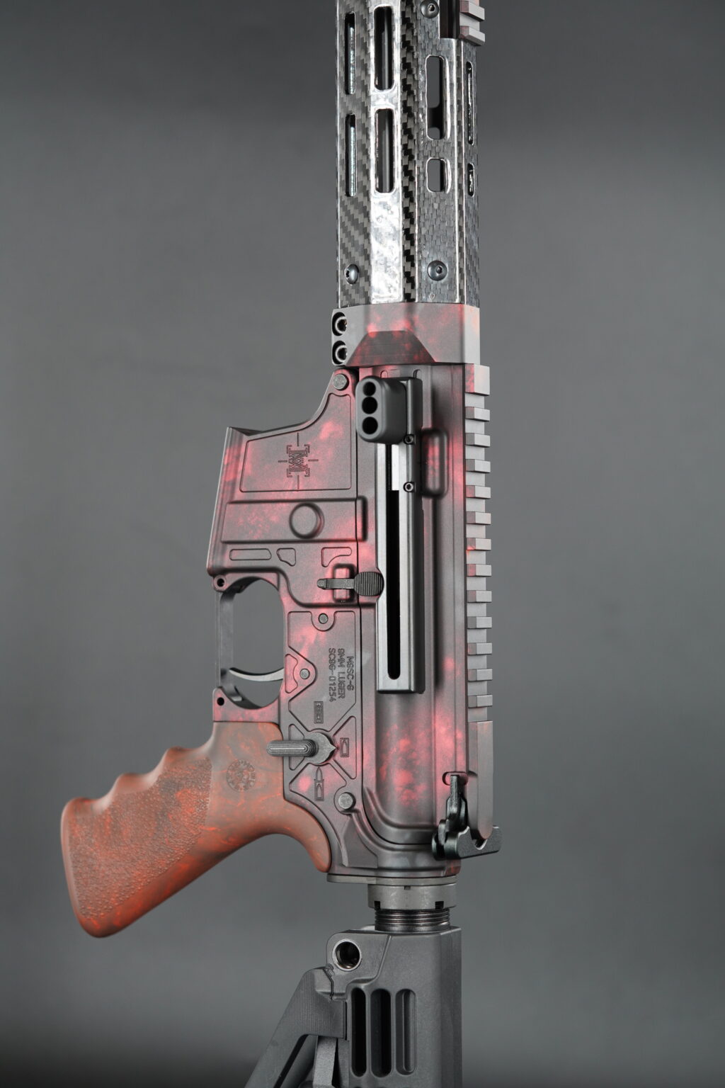 "Red Smoke Edition" MA9/AR9 Carbon Elite Pistol Dual-Charging GLOCK ...