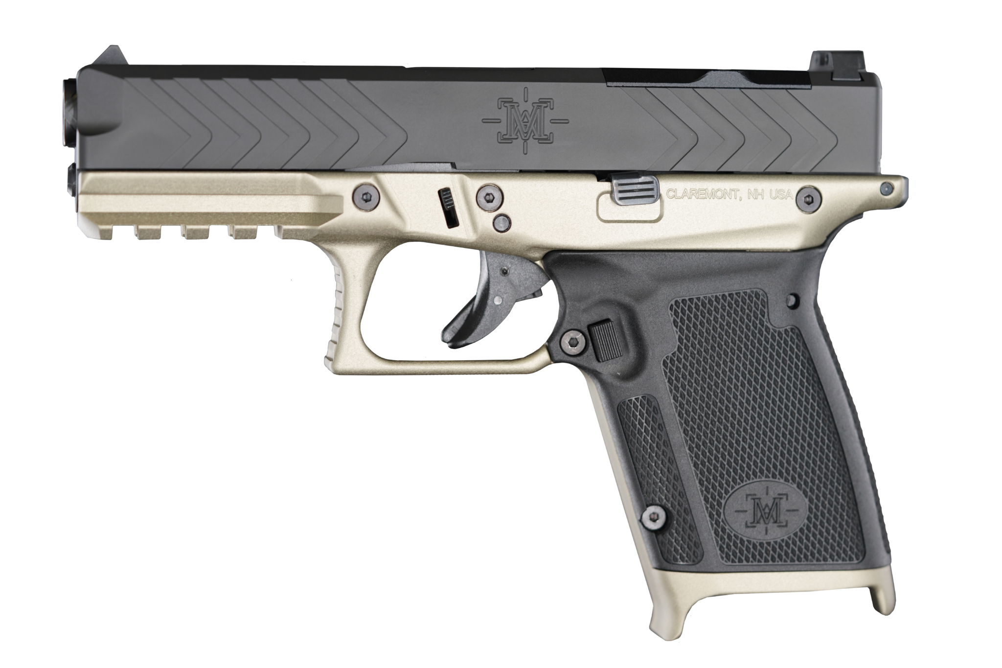 MX19 handgun w/ Heavy 6lb carry trigger (Gold Frame/Freedom Fighter ...