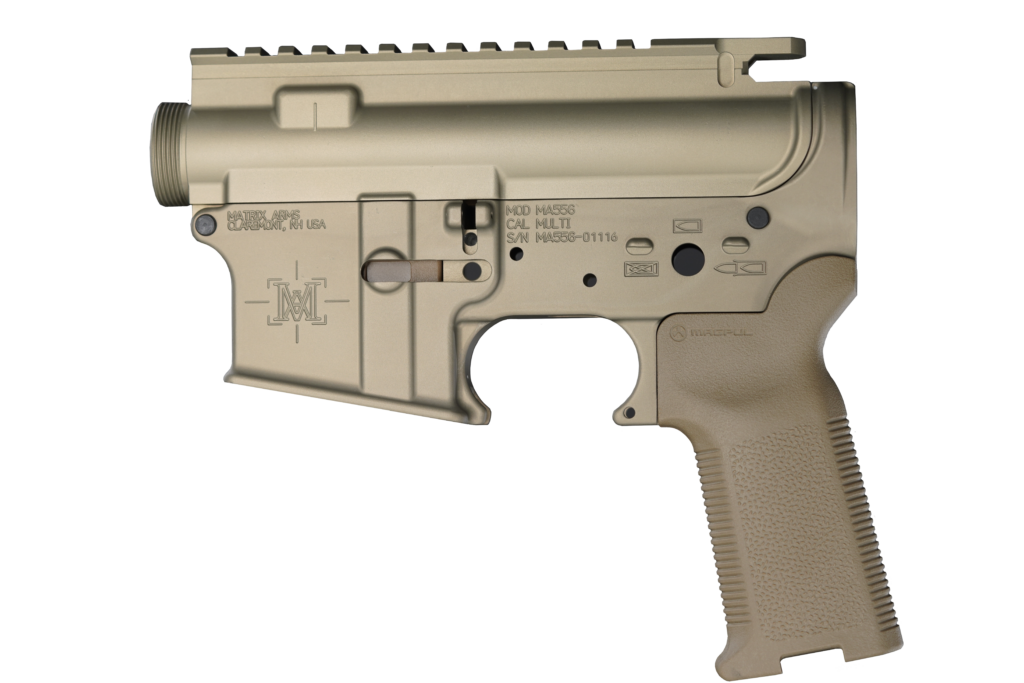 5.56 Stripped Upper/Lower Set in "Gold/FDE" (Hard-coat Anodize) ***OUT ...