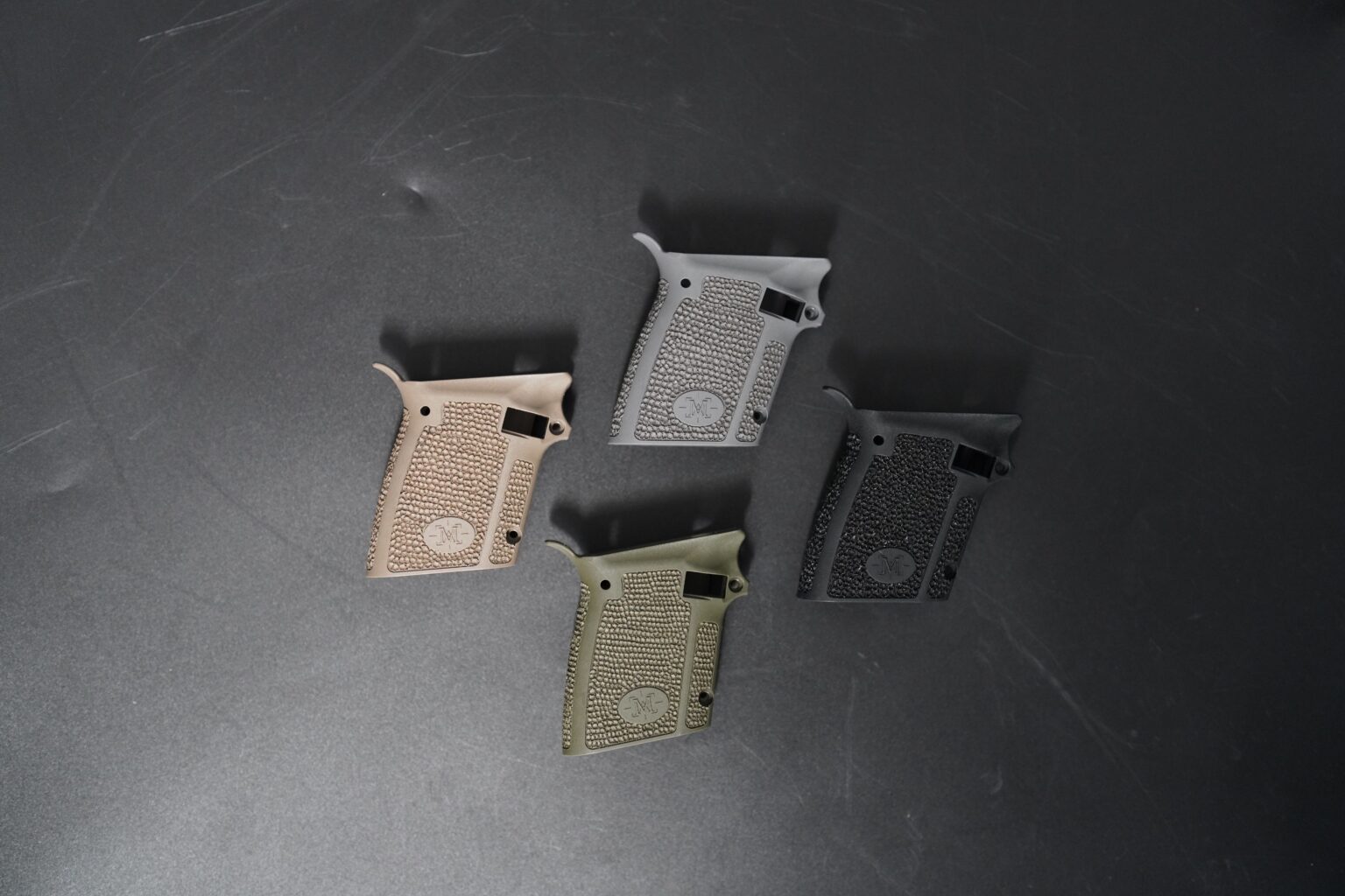 Custom HAND STIPPLED MX19 Handgun frame Grip | Matrix Arms