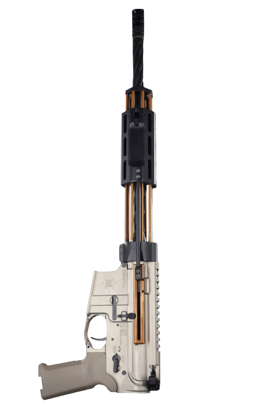 PUMP ACTION "CAGE" COMPLETE MA556 AR15 Dual Pump Rifle 16" (556/223 ...