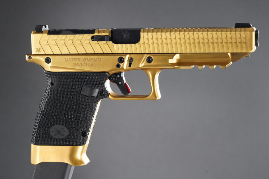 *NEW* MXI Steel frame pistol 5.3" Barrel LIMITED EDITION of 50: "Gold ...