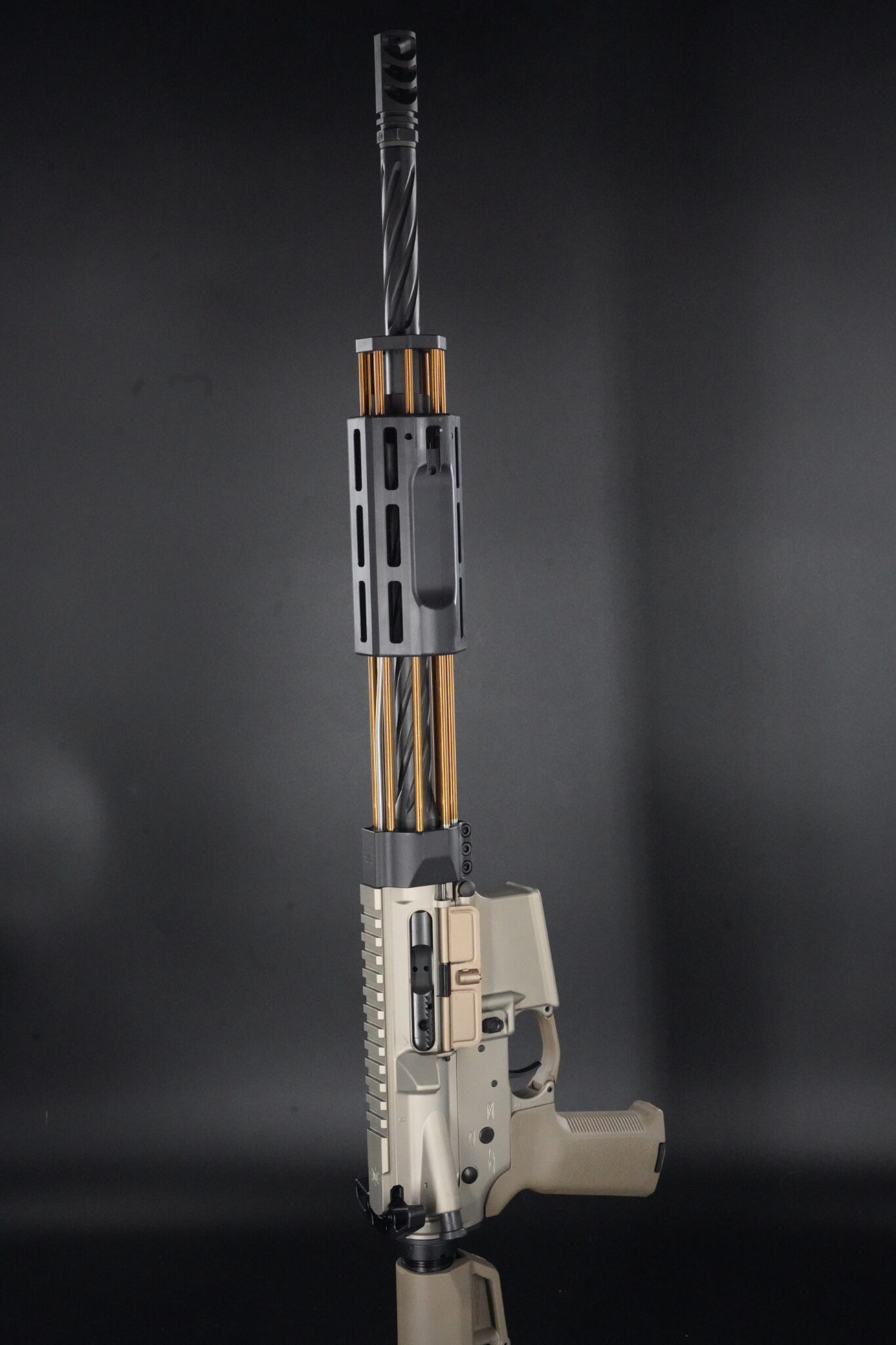 PUMP ACTION "CAGE" COMPLETE MA556 AR15 Dual Pump Rifle 16" (556/223 ...