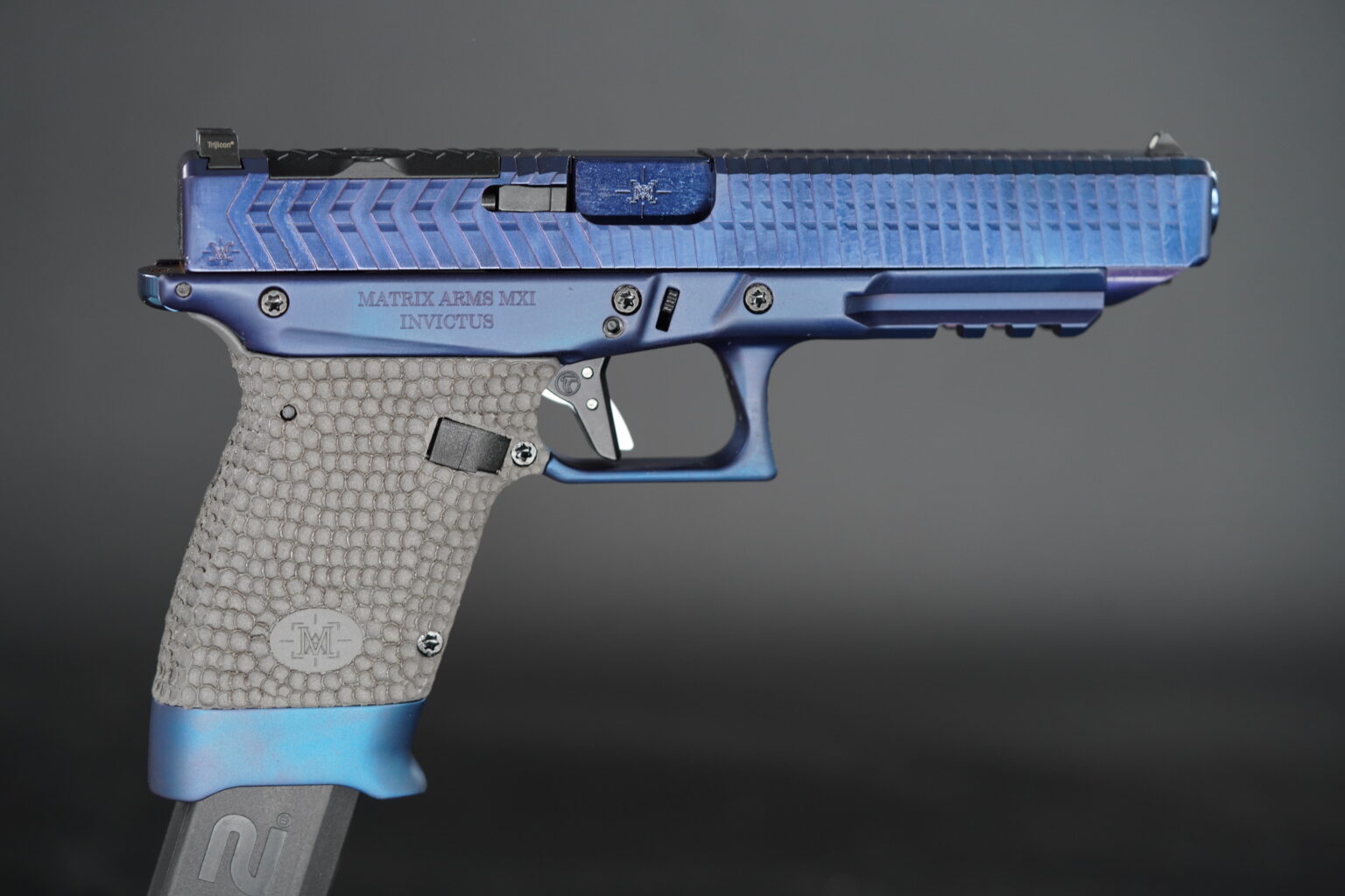 MXI Steel frame pistol "Two tone blue" (CURRENT WAIT TIME 2-6 WEEKS ...