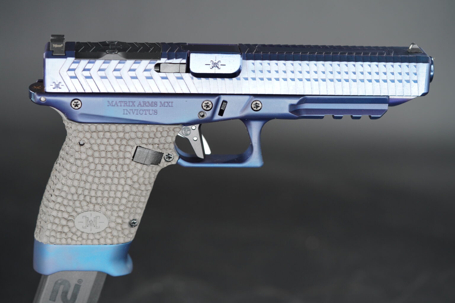 MXI Steel frame pistol "Two tone blue" (CURRENT WAIT TIME 2-6 WEEKS ...