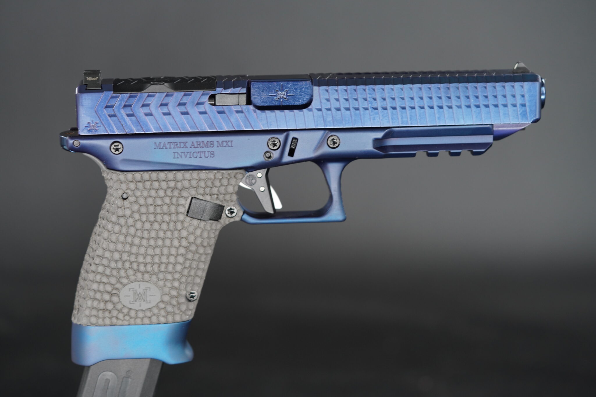 MXI Steel frame pistol "Two tone blue" (CURRENT WAIT TIME 2-6 WEEKS ...