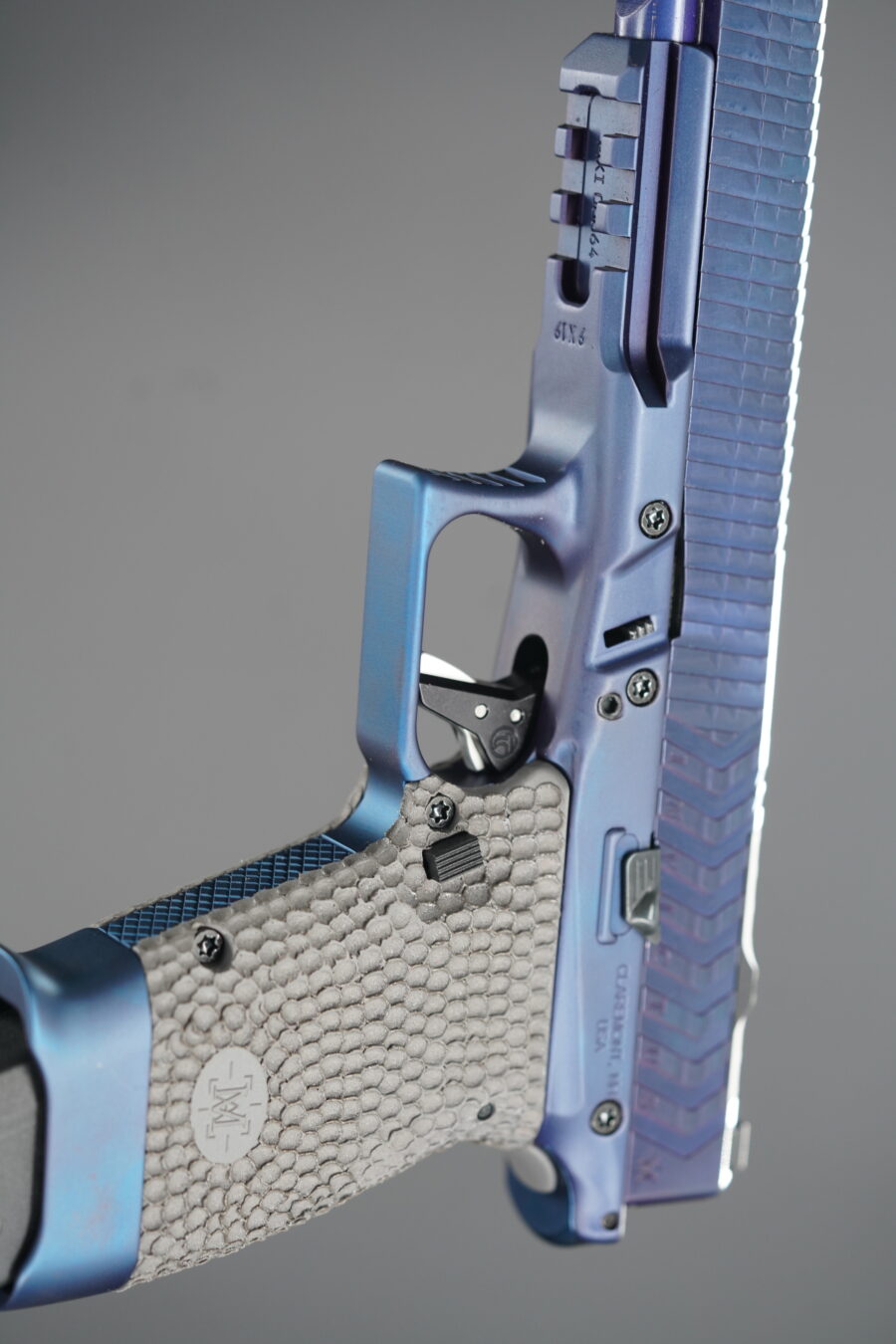 MXI Steel frame pistol "Two tone blue" (CURRENT WAIT TIME 2-6 WEEKS ...